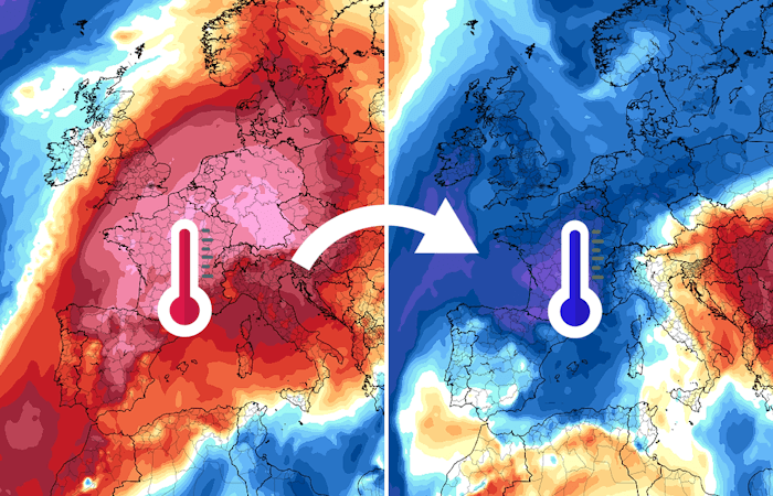 Actualités météo: La dépression JANA apporte vents violents et fortes ...