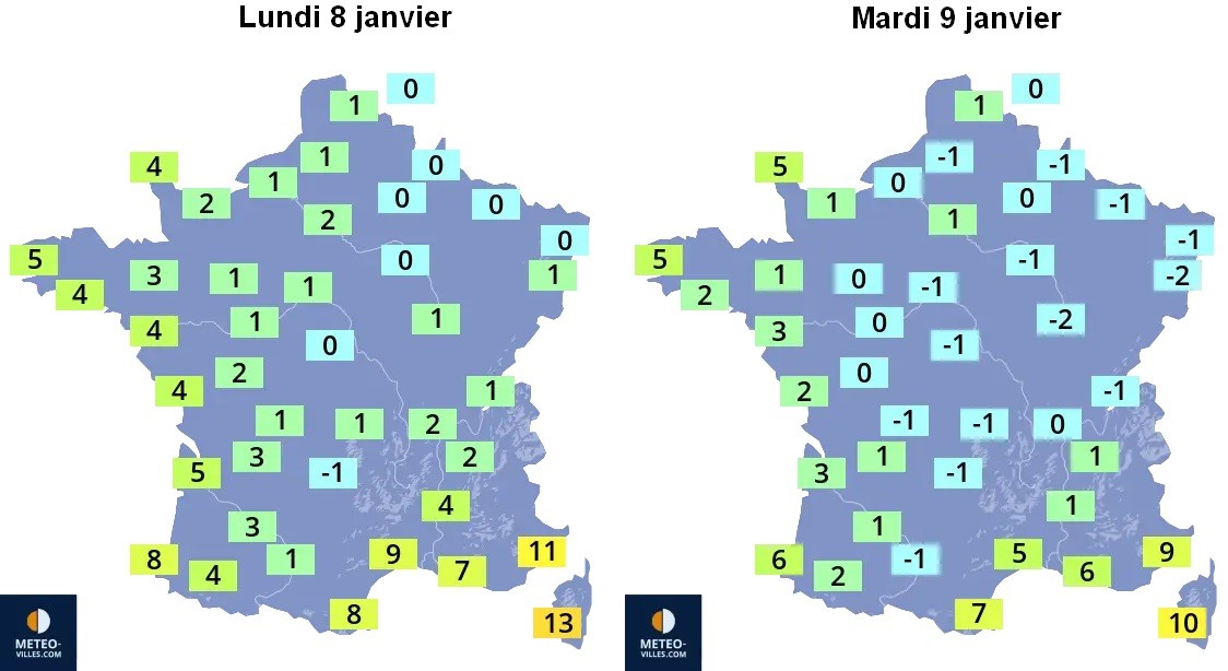 Actualités météo: Quels sont les risques de neige en plaine dans les prochains jours ? 05/01/2024