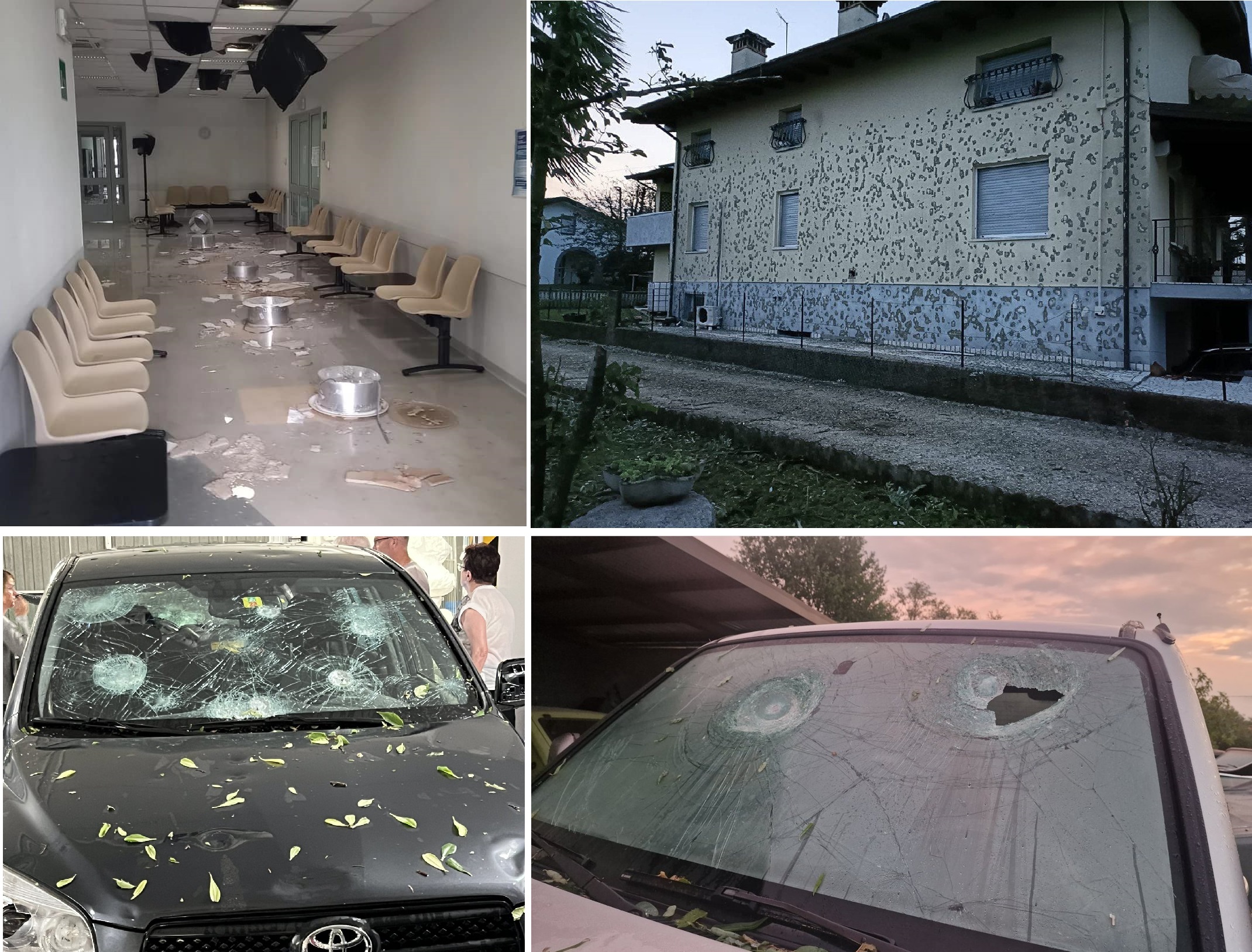 Actualités météo: Grêlons géants successifs en Italie ces derniers ...