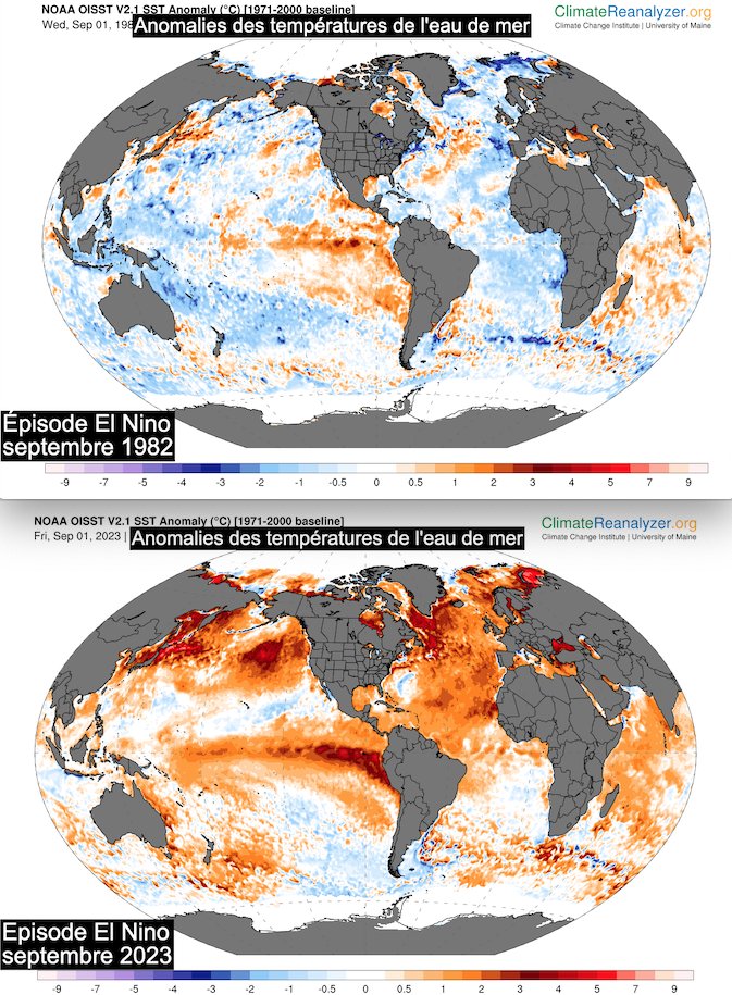 Actualités météo: L'été 2023, marqueur de l'emballement du climat mondial ? 08/09/2023