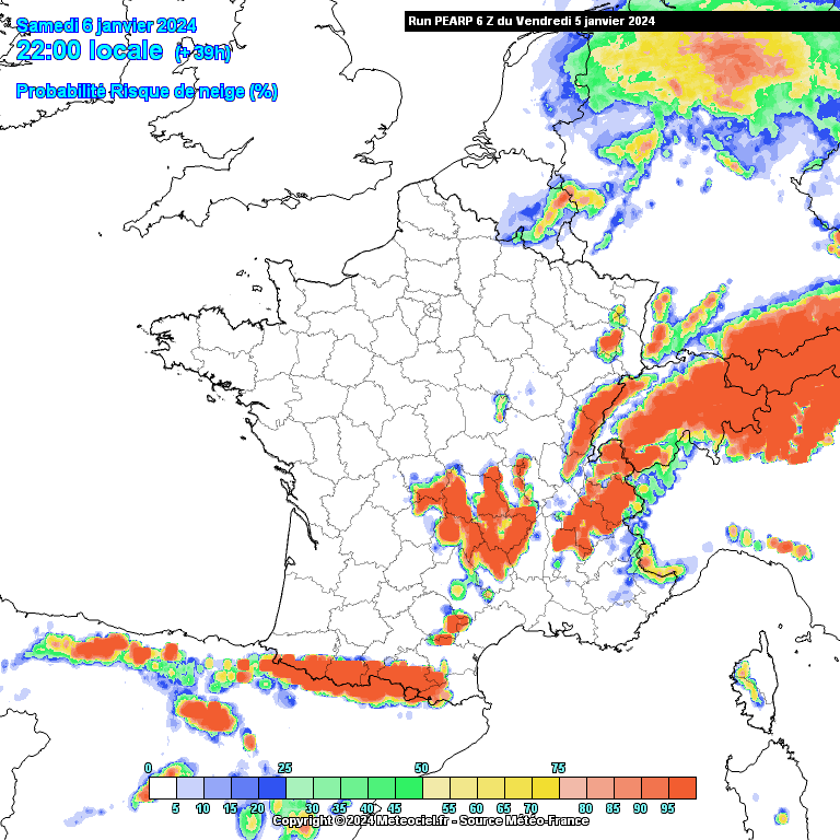 Actualités météo: Quels sont les risques de neige en plaine dans les prochains jours ? 05/01/2024