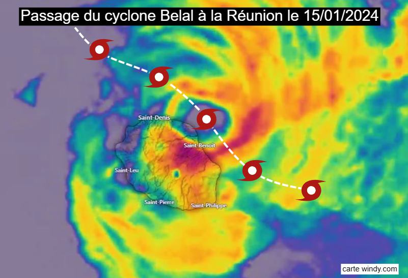 Actualités météo: Bilan du cyclone Belal : dégâts et victimes à la ...