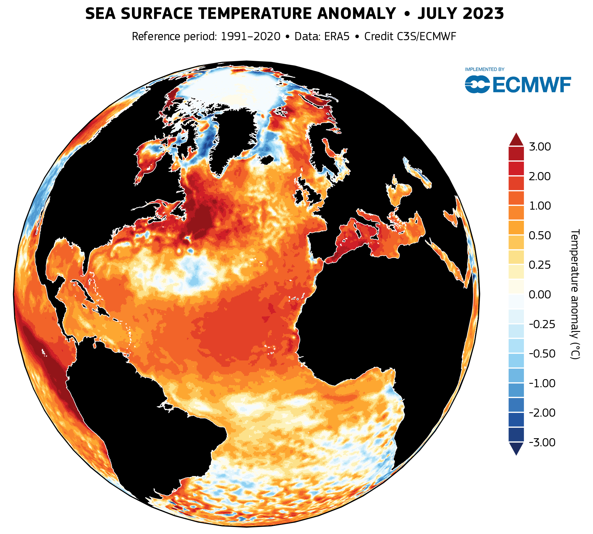 Actualités météo: La température des mers et océans à des niveaux ...