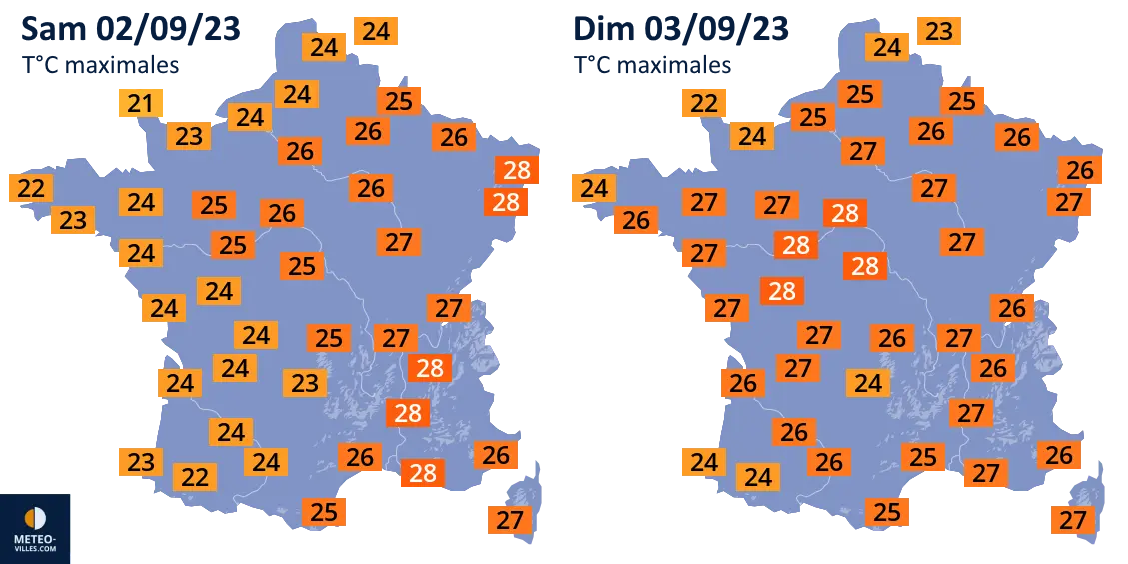 Actualités météo: Météo week-end : incertitudes sur les orages 29/08/2023