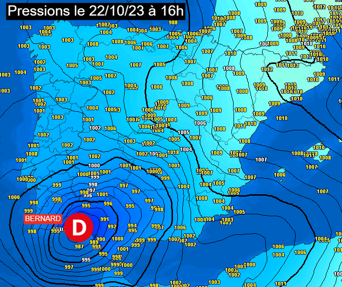 Actualités météo: Tempête Bernard : vents violents et fortes pluies en ...