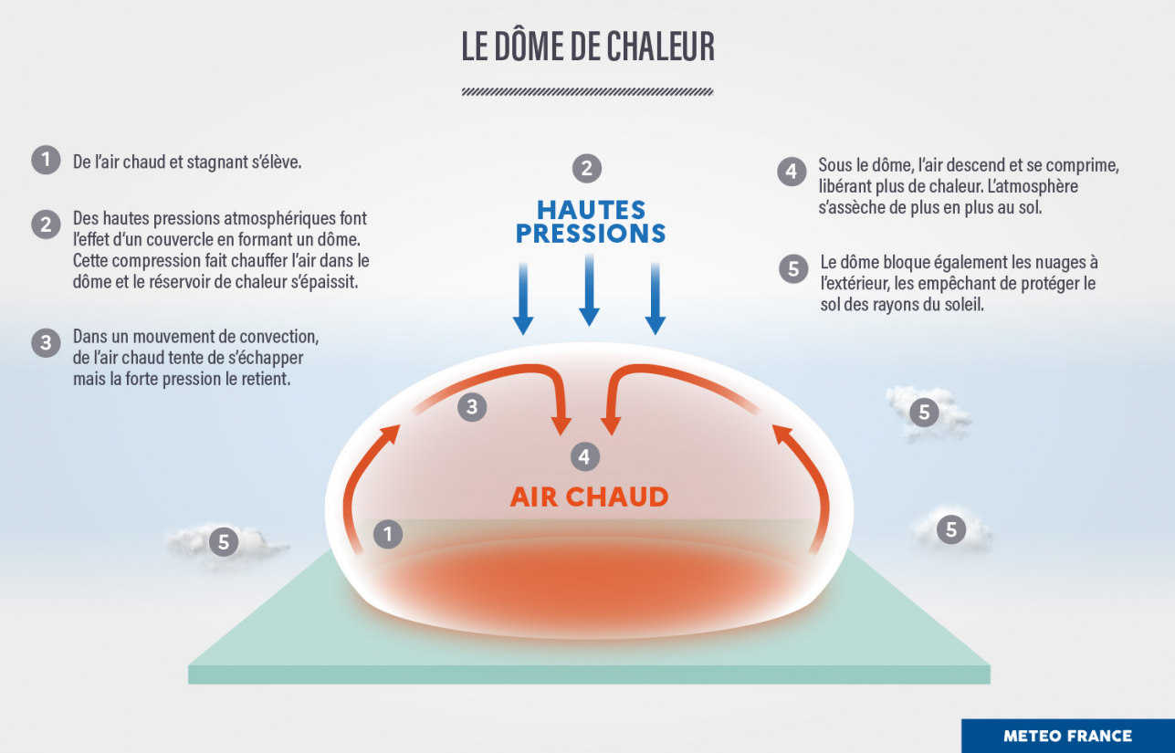 Canicule : dôme de chaleur sur la France à partir du week-end