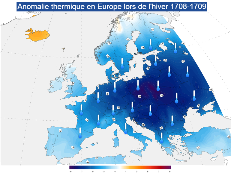 Actualités météo: Le grand hiver de 1709 en France et en Europe 07/02/2024