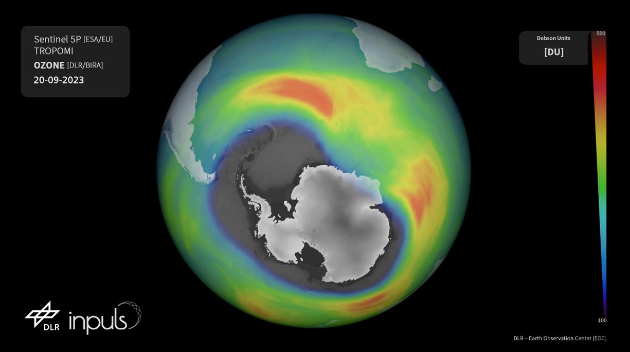 Actualités météo: Trou de taille majeure dans la couche d'ozone : comment l'expliquer ? 10/10/2023